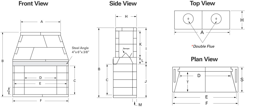 Instone | Isokern Fireplaces | 60 Magnum Fireplace